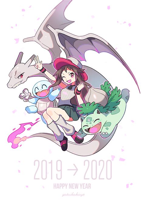 Charizard Leaf Squirtle And Ivysaur Pokemon And 2 More Drawn By