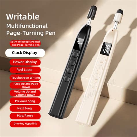 4 In 1 Wireless Powerpoint Pen Presentation Clicker Laser Remote