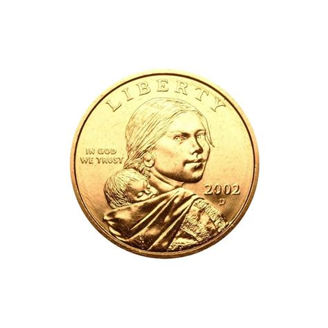 1 Dollar 2002 D Domorodí Američané Sacagawea Dollar