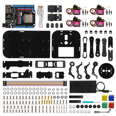 Zestaw Edukacyjny Do Nauki Programowania Dla Dzieci Ramię Robota Wifi