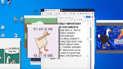 5 Phút Có Ngay Chú Vịt Quậy Phá Goose Desktop Viral Trên Tiktok