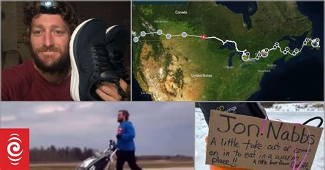 Ultra Runner Jon Nabbs On His 7500km Canada Journey Rnz