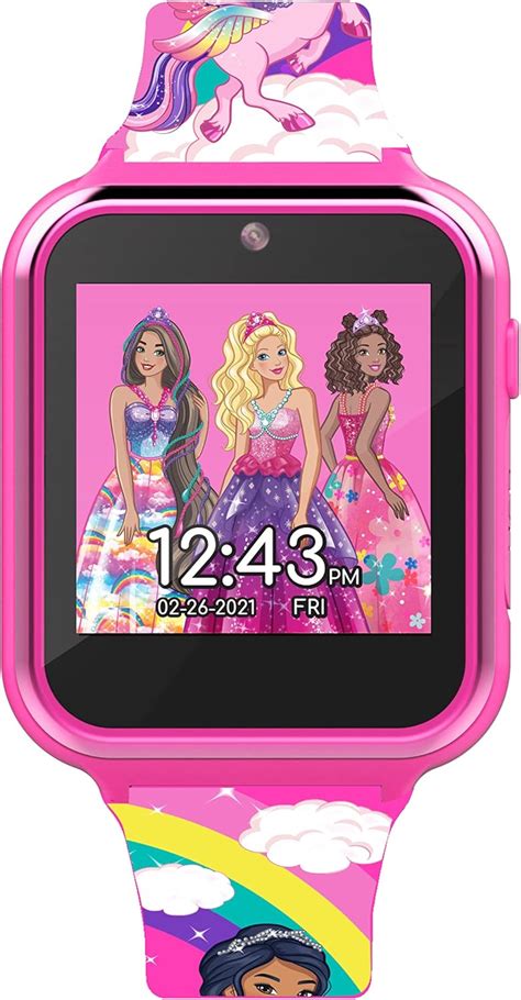 Barbie Touch Screen Interactive Smartwatch Pink Bab4058ac Amazon Ca Toys And Games