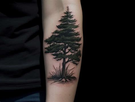 Pine Tree Tattoo Meaning Symbolism And Significance Explained