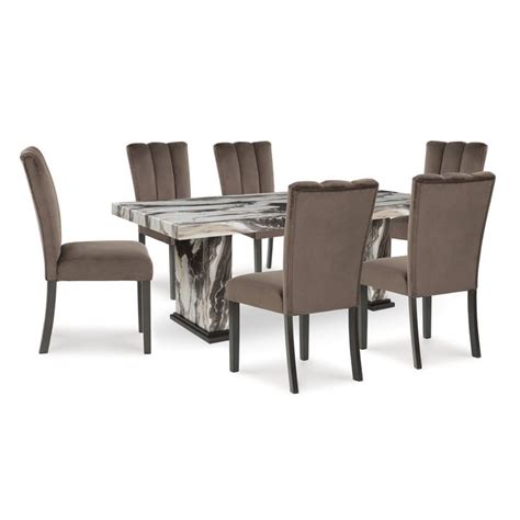 Jazmore 7pc Dining Set The Furniture Mart