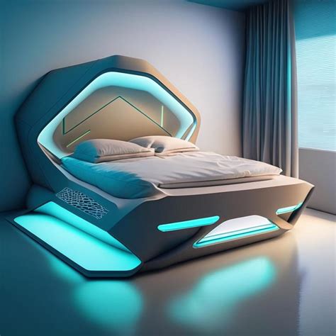 Futuristic Sci Fi Bed By Pickgameru On Deviantart