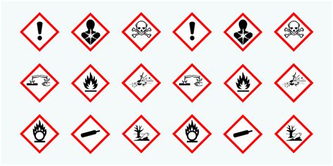 Hazard Symbols Harmful Know Your Hazard Warning Symbols Pocket Guide