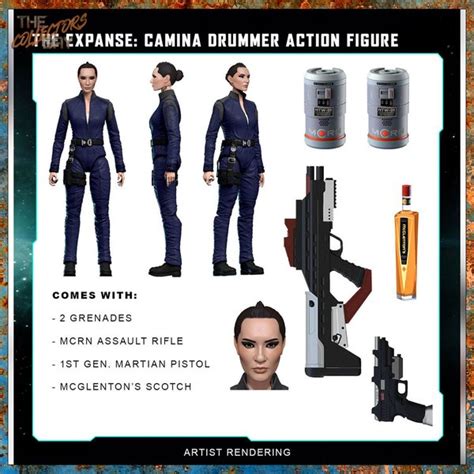 Nacelle The Expanse Camina Drummer The Collectors Bay