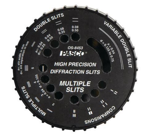 Precision Diffraction Slits Os 8453 Products Pasco