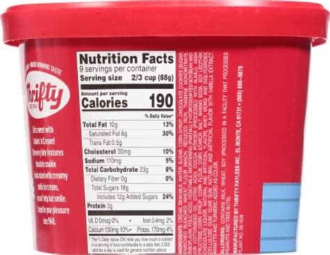 Thrifty Cookies N Cream Ice Cream 48 Oz Kroger