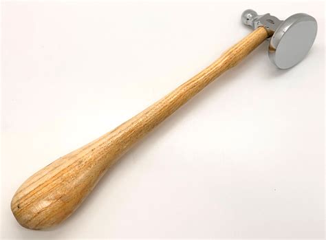 Jewelry Chasing Hammer 2 Flat Face 50mm Hammers Silversmith Goldsmith