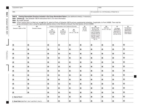 2021 California Nonresident Group Return Schedule Fill Out Sign Online And Download Pdf