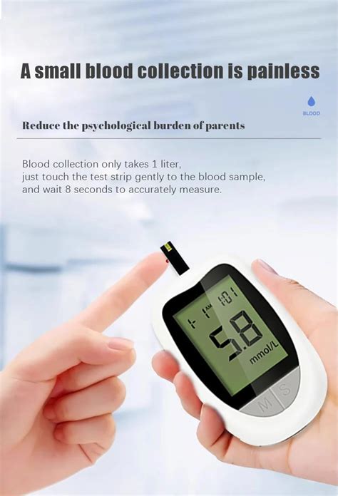 Blood Glucose Meter Glucometer Kit Code Free Diabetes Test 50100pcs