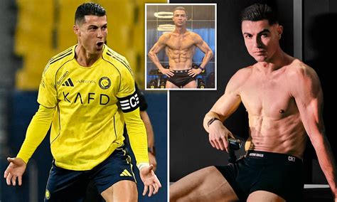 Cristiano Ronaldo 41 Displays Ripped Physique To Promote His High