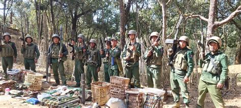 စစ်ကောင်စီ တပ်ဖွဲ့၏မုံးကိုးမြို့နယ်၊မန်ပင်တပ်စခန်းနှင့် ချင်းရွှေဟော် မ