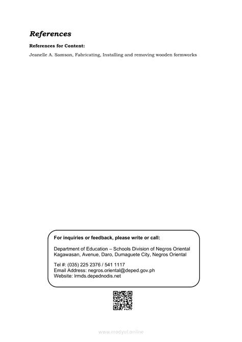 Tle Ia Carpentry Quarter 4 Module 2 Week 3and4 Assembling Form Panels