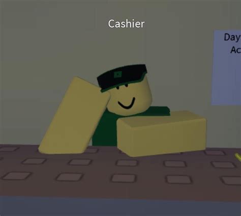 Cashier From Gasa4 On Roblox R Drawing