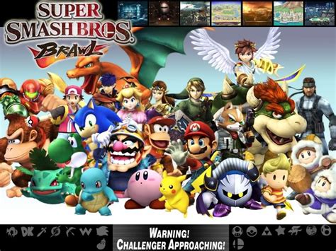 🔥 80 Super Smash Bros Brawl Wallpapers Wallpapersafari