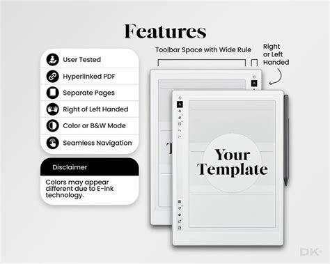 Password Tracker For Remarkable Paper Pro Template Password Notebook