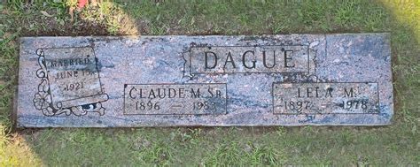Lela M Dague 1897 1978 Find A Grave Memorial