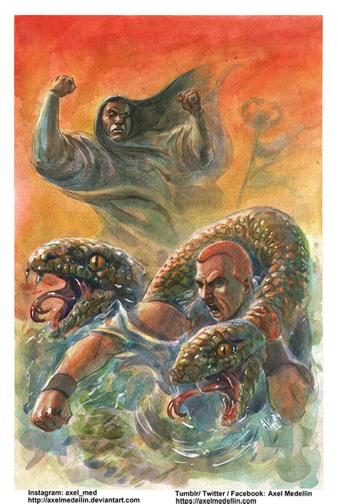 Tliid 710 Thulsa Doom Vs Axel Brass By Axelmedellin On Deviantart