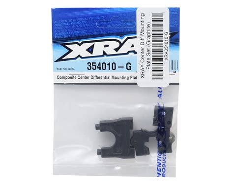 Xray Center Diff Mounting Plate Set Graphite Xra354010 G Amain