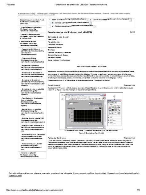 Fundamentos Labview Pdf Ventana Informática Gestión De Tecnología De La Información