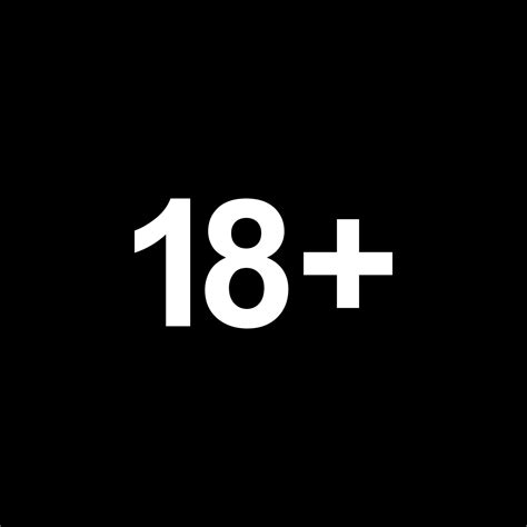 Icon Symbol For Eighteen Plus Age And Twenty One Plus Age Vector Illustration 11572562 Vector