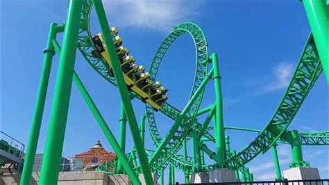 The Coasters Of Lost Island Theme Park Waterloo Iowa Youtube