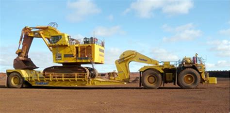 Towhaul Low Profile Modular Lowboy Mining Technology