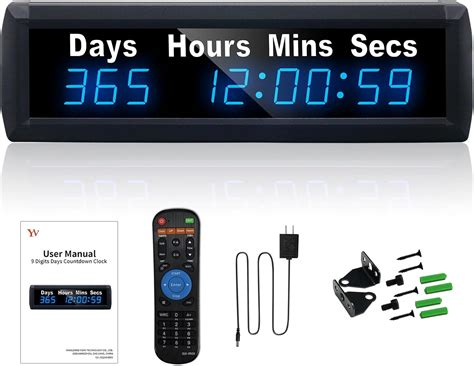 Yz Digital 999 Days Countdown Timer Count Upcount Down Clock With