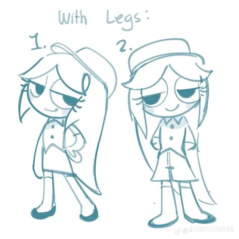 15 Ideas De Gigi X Connie Dandys World Dibujos De Personas Faciles