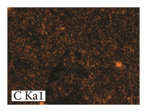 The Surface Topography And Element Distribution Of Position P1 A