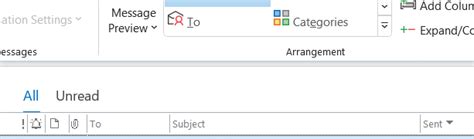 Outlook Inbox View Looks Weird How To Make It The Same As Sent
