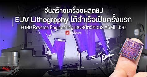 จีนพัฒนาเครื่อง Euv Lithography ต้นแบบสำเร็จ โดยใช้การ Reverse