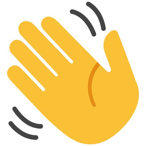 👋 Waving Hand Emoji