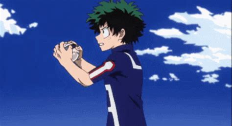 Deku Playing Ball Smash 
