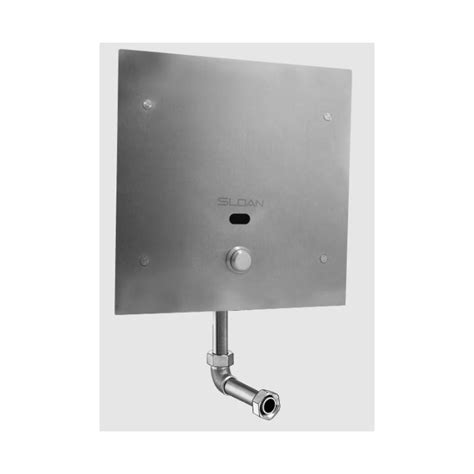 Sloan 1 0 Gpf Rear Spud Single Flush Concealed Sensor Hardwired Urinal Flushometer With Small