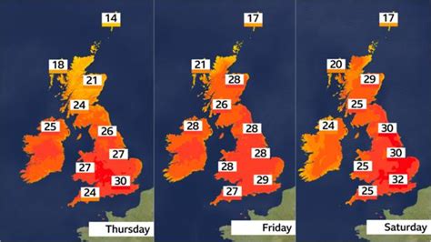 Temperatures Surpass 29c As Uk Heads For Heatwave Bbc News