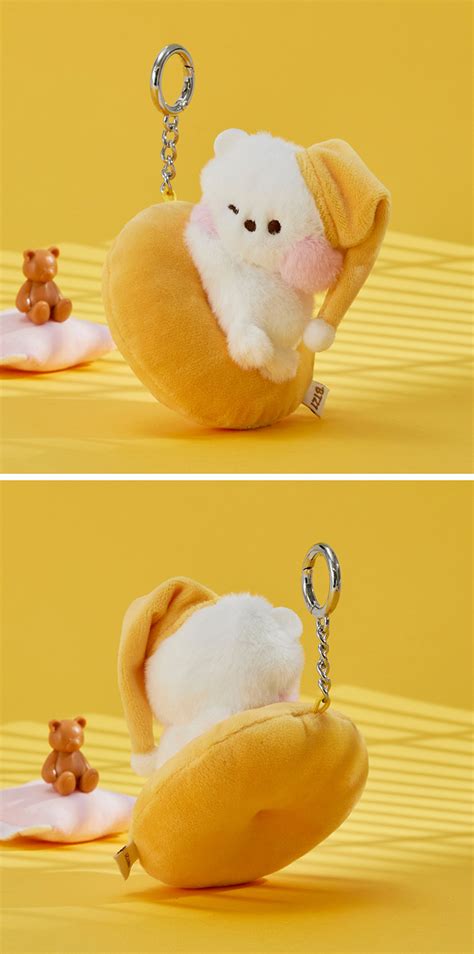 Bt21 Rj Mini Minini Plush Keyring Chill Break Danzzac