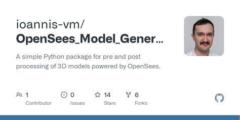 GitHub Ioannis Vm OpenSees Model Generator A Simple Python Package For Pre And Post