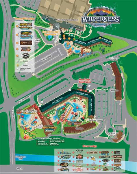 Wilderness Adventure Forest Map 2024 2017