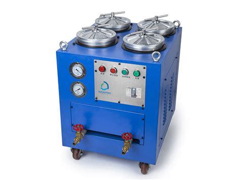 4r Water Glycol Oil Mobile Oil Filter Machine 【wanzong Technology