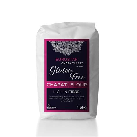 Eurostar Gluten Free White Chapati Atta Desime