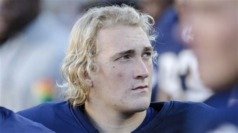 Liam Eichenberg Offensive Lineman Irish Sports Daily