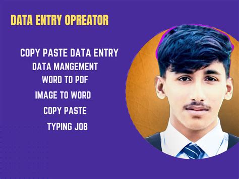 A Professional Data Entry Opreator Expert Upwork