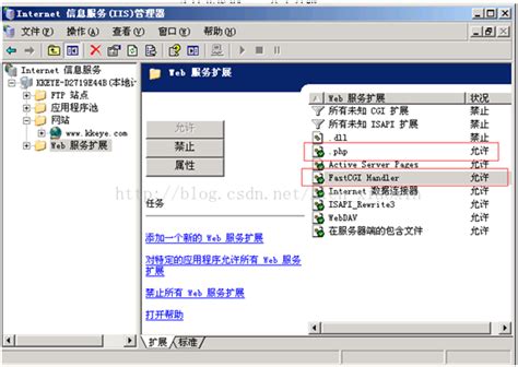windows2003 64位 iis6 php环境搭建 fcgisetup csdn博客