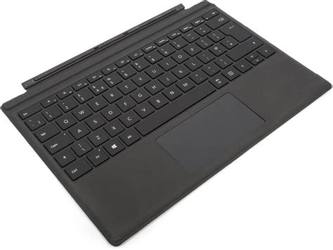 Microsoft Surface Pro Type Cover For Surface Pro QWERTY English Black Renewed Amazon
