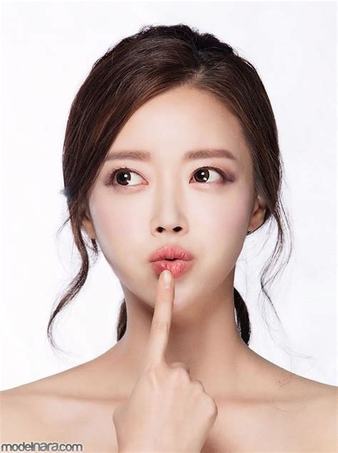 모델캐스팅 모델나라의 베스트모델을 소개합니다 ️ 하얀피부에 인형같은 외모를 가지신 모델분입니다