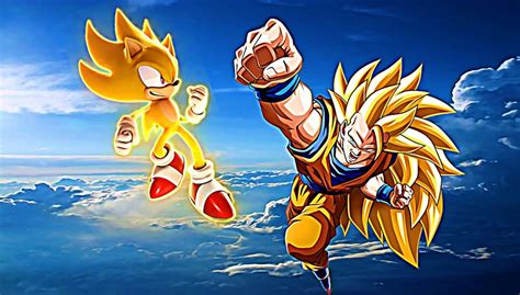 Sonic Vs Goku By Sneakysam101 On Deviantart